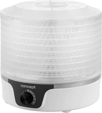 Concept SO1090 Dörrautomat Trockner Obst- Pilzen- Gemüsetrockner 35-70°C Temperaturregler 380 W 0,6 m2 Trocknungsfläche 9 Siebe