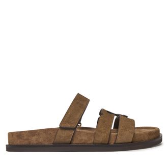 Tory Burch Pantoletten Tory Burch Ines Sport Slide 163481 Braun