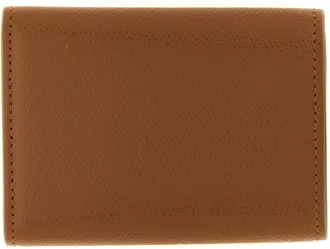 Fendi Calfskin Trifold Wallet - Brown