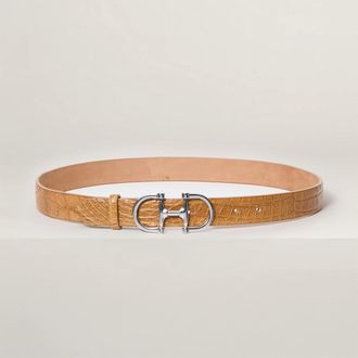 Reptiles House Argenta - Amerikanischer Krokodilgürtel - Tabak