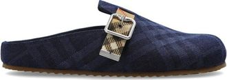 Burberry Homme, Chaussures, Bleu, Taille: 41 EU Mules Urchin