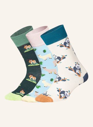 DillySocks Dillysocks Socken Animal Adventures (3er Box) beige