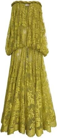 Zimmermann Robe bandeau en dentelle Luna