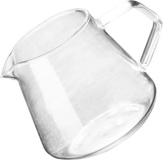 BESTONZON 650 Ml Hitzebest&auml;ndige Glaskanne Kaffee Und Teebereiter Aus Borosilikatglas Mit Deckel Transparent F&uuml;r Zuhause Caf&eacute; Und Restaurant