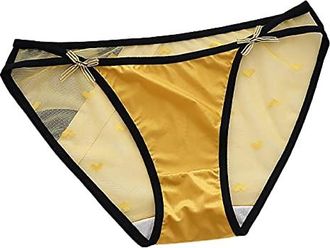 Generic Culotte sans Couture Femme Culotte Femme sans Couture Culotte Femme De Classique Triangle Unie Seamless Crotch Pur Taille Basse Brillant Sexy Confort 