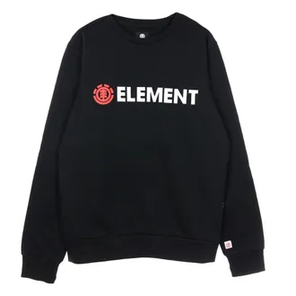 Element Homme, Sweatshirts et sweats à capuche, Noir, Taille: XL SweaT-shirt col rond noir pour homme