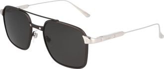 Cartier Ct0610S Pilot Sonnenbrille - - Accessories - unisex - Schwarzk - 54 MM