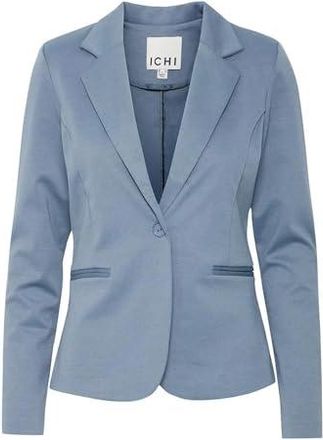 Ichi Blazer daffaires décontracté Ihkate BL pour Femme, 184215/Blue Mirage, XXL