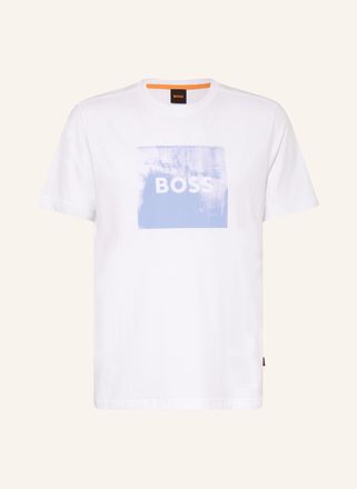 HUGO BOSS T-Shirt Wheel weiss