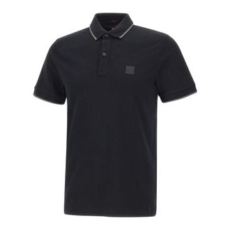 HUGO BOSS Homme, Tops, Noir, Taille: M Passertip Polo