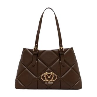 Love Moschino Shopper Tote - - Bags - Damen - Braun - ONE SIZE