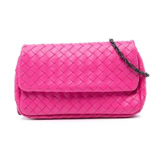 Bottega Veneta Pre-owned Gewebte Leder Henkeltasche - - Pre-owned - Damen - Rosa - ONE SIZE