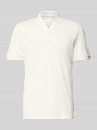 s.Oliver Red Label Regular Fit Poloshirt aus Baumwoll-Mix