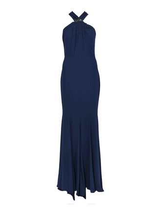 Tarik Ediz Robe De Soir&eacute;e - Bleu