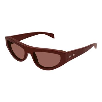 Gucci Cat-Eye-Sonnenbrille - - Accessories - Damen - Braun - 55 MM