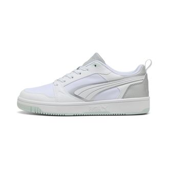 Puma Rebound v6 Aqua Metallischs Sneakers mit niedrigem Schaft Unisex, Schuhe, Wei&szlig;, 41