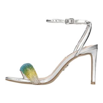 Steve Madden Femme, Chaussures, Gris, Taille: 37 1/2 EU High Heel Sandales