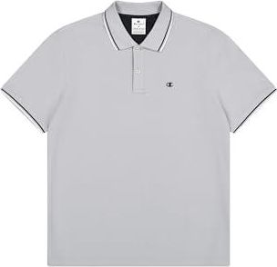 Champion Herren Legacy-Polo with Chest Logo Polohemd, Grau (Es074), XL