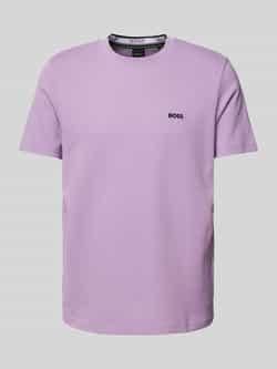 HUGO BOSS Regular Fit T-Shirt mit Label-Stitching Modell TADDY