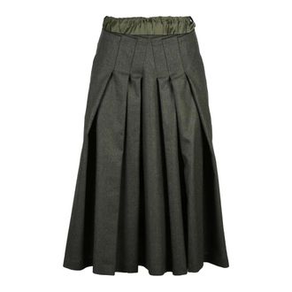 Aspesi Femme, Jupes, Vert, Taille: 36 FR Gonna Svasata