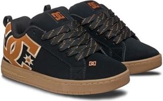 DC Court Graffik - Chaussures en Cuir - Homme - 45 - Gris