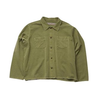 Stockholm Surfboard Club Club Overshirt - - Shirts - Herren - Gr&uuml;n - M