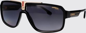 Carrera Rechteckige Sonnenbrille mit Kontrastlogo