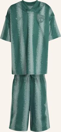 adidas Originals Adidas Originals Adidas Minecraft Oversize-Set Shorts Und T-Shirt gruen