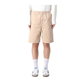 Carhartt Work in Progress Homme, Shorts, Beige, Taille: L Shorts en Toile Décontractés
