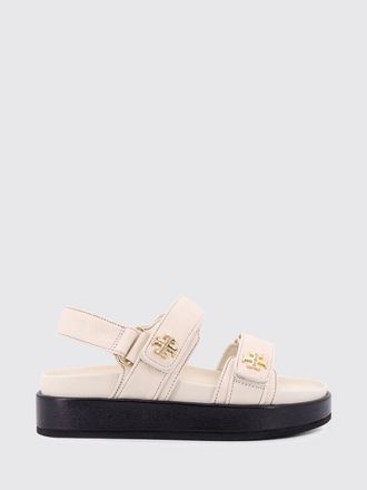 Tory Burch Sandales &agrave; Talons TORY BURCH Femme couleur Ivoir