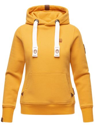 Navahoo Damen Hoodie Damlaa - Warmer Kapuzenpullover mit Hohem Kragen