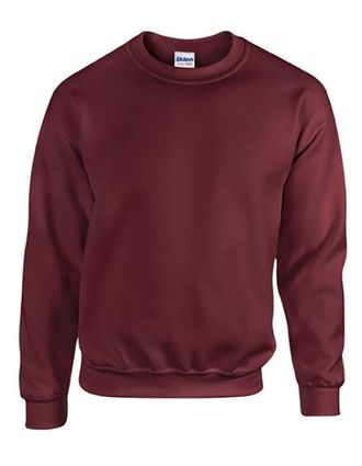 Gildan Herren Sweatshirt Adult 50/50.Crew Neck Sweat/18000, Maroon, 2XL