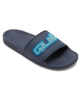 Quiksilver Homme Rivi Wordmark Slide II. Sandale, Blue 1, 43 EU