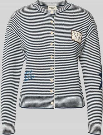 Max Mara Regular Fit Strickjacke aus Baumwoll-Mix Modell TEIERA