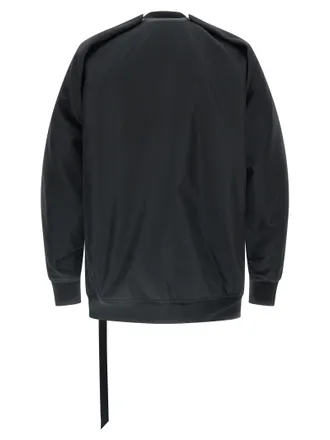 Rick Owens Mens Black Nylon Bomber Clothing