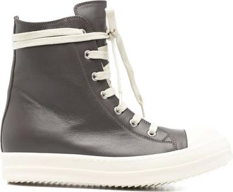 Rick Owens lace-fastening sneakers - Braun