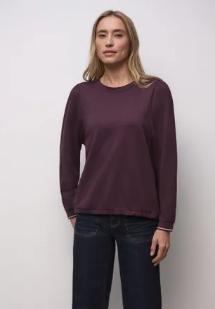 Street One Langarmshirt im soften Baumwoll-Mix