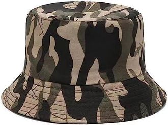 Generic Cocila Chapeau De PêCheur Camouflage Soleil Pliable ExtéRieur Hommes Et Femmes Bonnet Lapin Oreille Qui Bouge (D One Size) Casquette Camouflage Hommes