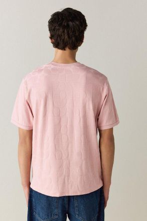 Next T-Shirt Edles strukturiertes T-Shirt (1-tlg)