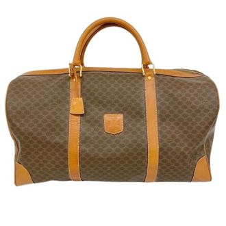 Celine unisex, Pre-owned, Brun, Taille: ONE Size Sac Boston Pre-owned