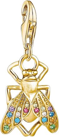 Thomas Sabo Thomas Sabo Charm - Crazy Fly Charm-Anh&auml;nger Fliege 1809-488-7 - - Accessories - unisex - Gelb - ONE SIZE