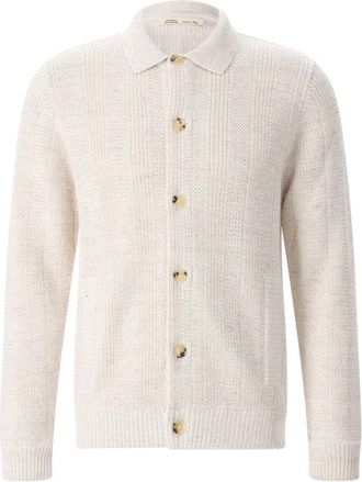 Maurizio Baldassari Homme, Pulls, Beige, Taille: 4XL Cardigans