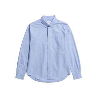 Norse Projects Homme, Chemises, Bleu, Taille: L Chemise Oxford Classique Bleu Pâle