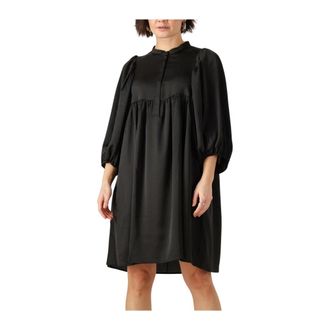Bruuns Bazaar Bbsarina Kleid - - Dresses - Damen - Schwarzk - XS