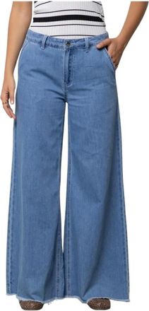 Kaos Kaos, Femme, Jeans, Bleu, Taille: W25 Sp6Mp011-3018 Wide Jeans