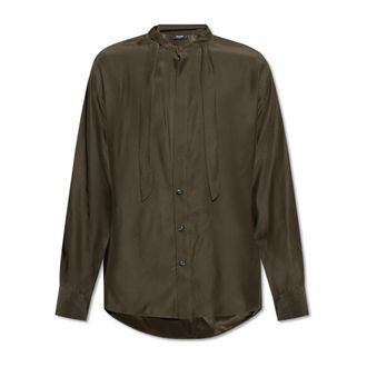 Dsquared2 Seidenhemd - - Shirts - Herren - Gr&uuml;n - L
