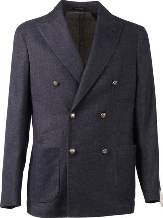 Breras Milano Breras, Homme, Vestes, Bleu, Taille: XL Blazer Crois&eacute;