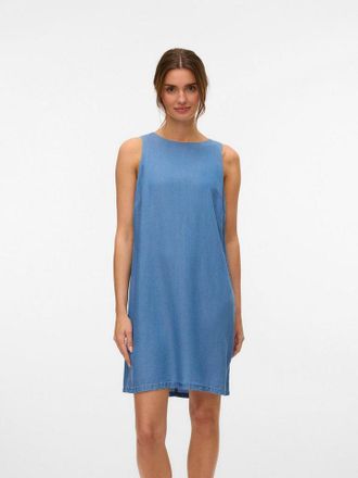 Vero Moda Maxikleid VMFLEUR SL SHORT TENCEL DRESS GA Sommerkleid