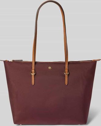 Lauren Ralph Lauren Tote Bag mit Label-Applikation Modell KEATON