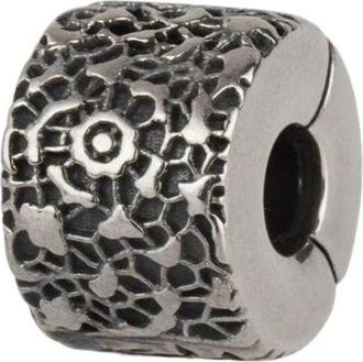 Pandora Layers of Lace Spacer - - Accessories - Damen - Grau - ONE SIZE